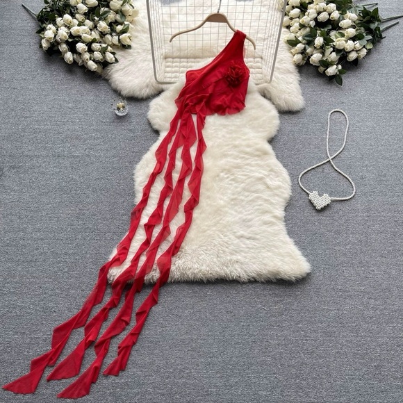 Tops | Y2k Tube Top With Ruffles | Poshmark